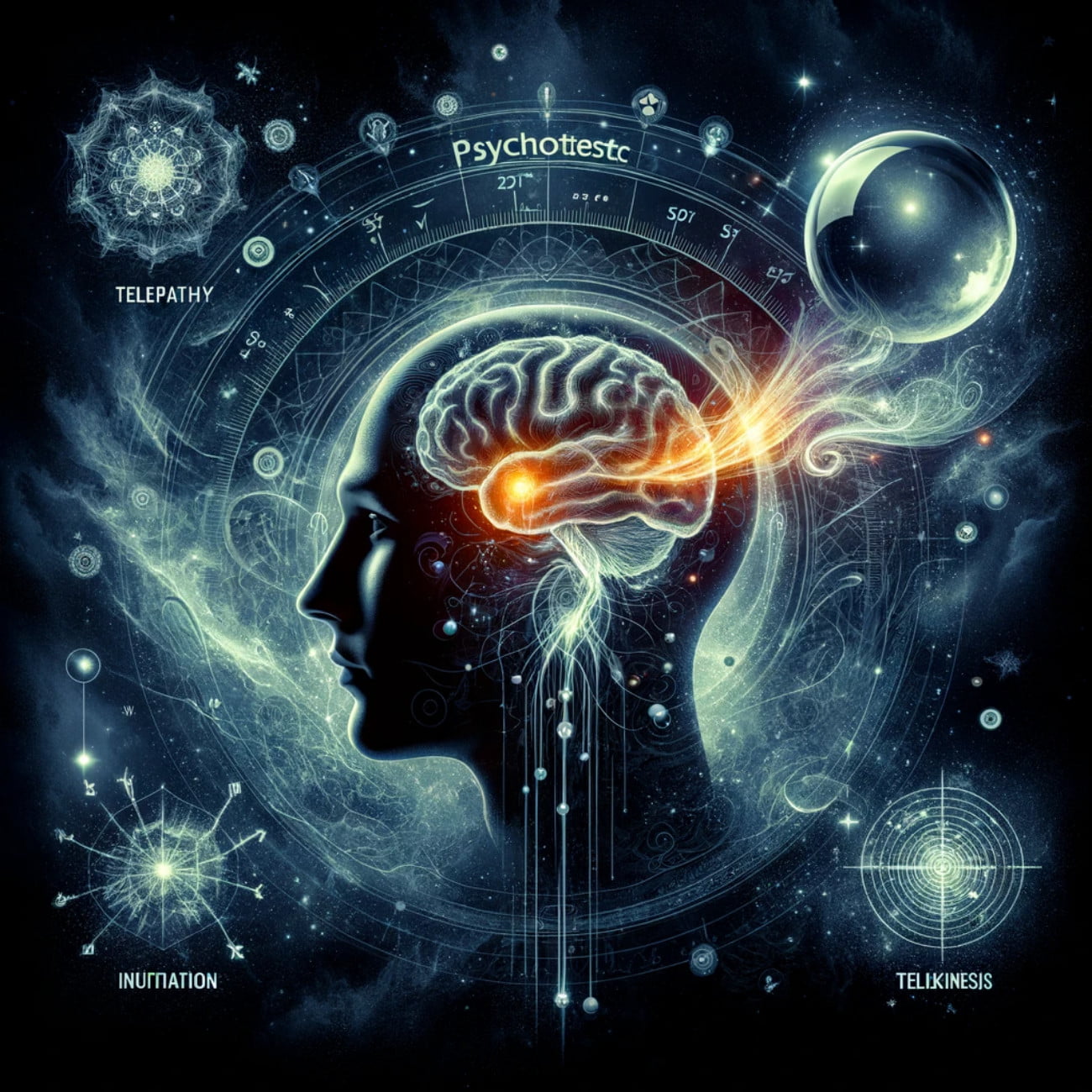 Psychotest na telepatię, intuicję, PSI